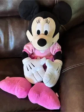 Disney | Toys | Disney Minnie Mouse Plush Toy Polka Dot Dress | Poshmark